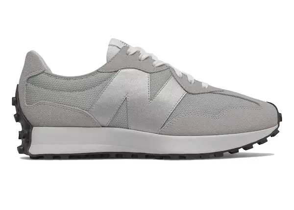 NEW BALANCE 327 Sneakers - Rain Cloud/metallic Silver