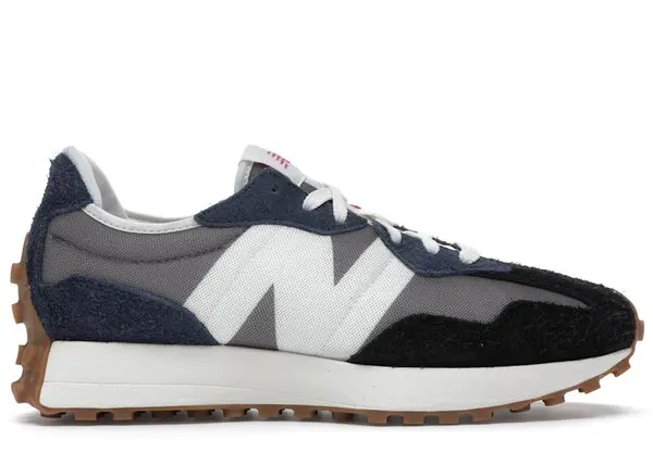 NEW BALANCE 327 - Grey/navy Blue/black