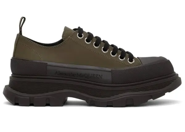 Alexander McQueen Tread Slick Low Lace-up Sneakers