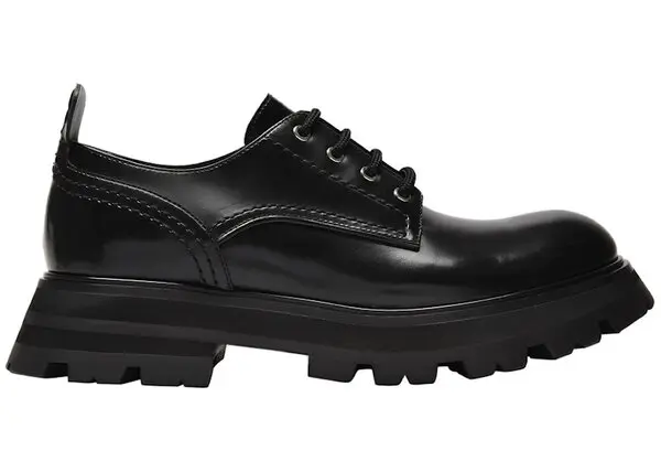 Alexander McQueen Wander Lace-up Shoes - Black