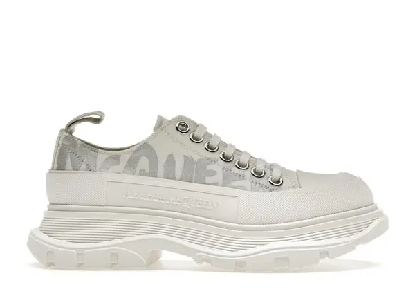 Alexander McQueen Tread Slick Low Lace Up Sneakers