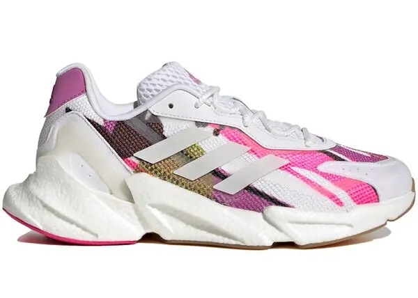 Adidas X9000l4 Thebe Magugu Sneakers - Cloud Whitee/cloud White/team Shock Pink