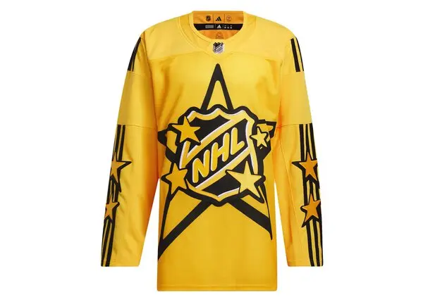 Adidas X Drew House Nhl 2024 Allstar Game Authentic Jersey - Yellow