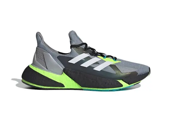 Adidas X9000l4 Boost Sneakers - Cool Grey/volt/black