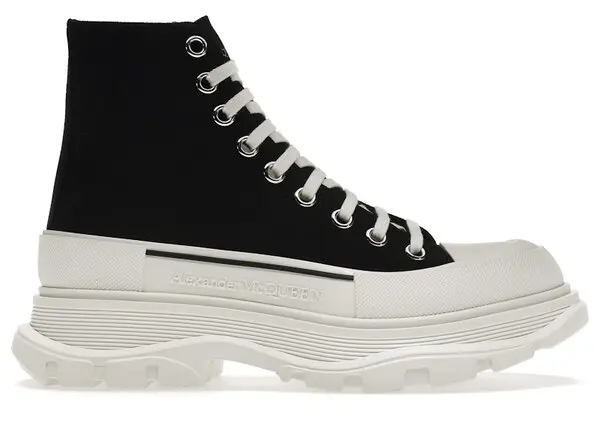 Alexander McQueen Tread Slick Lace Up Boots