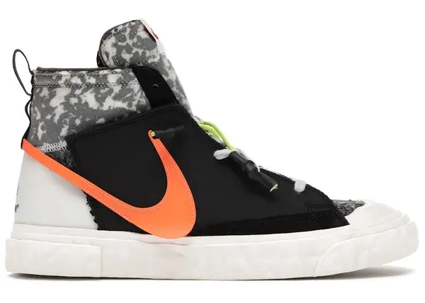 Nike Blazer Mid Readymade Sneakers - Black/vast Grey/volt