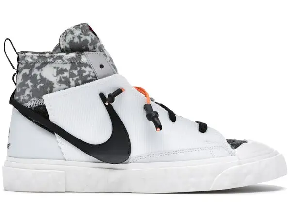 Nike Blazer Mid Readymade Sneakers - White/vast Grey/volt
