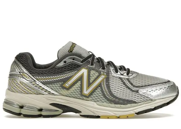 NEW BALANCE 860v2 Earth Sneakers - Rain Cloud/phantom/magnet
