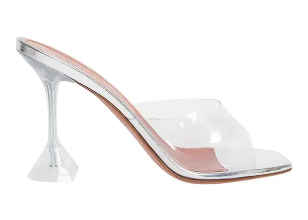 Amina Muaddi Lupita 95mm Slide Sandal