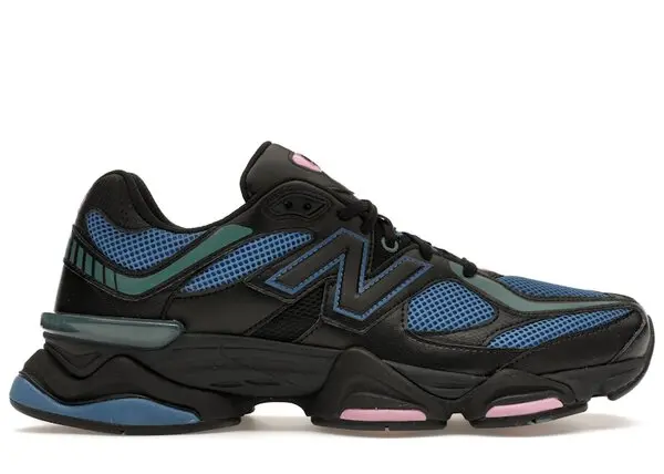 NEW BALANCE 9060 Sneakers - Black/blue Agate/new Spruce