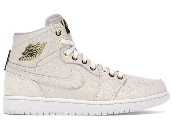 JORDAN 1 Retro Pinnacle Sneakers - White/metallic Gold