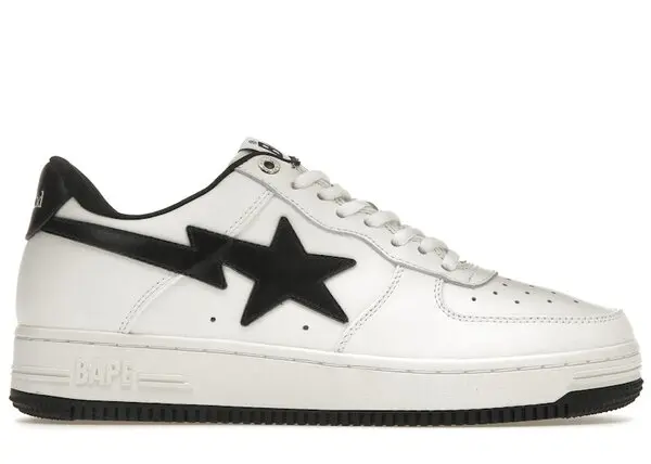 BAPE A Bathing Ape Sta Jjjjoundin Sneakers - White/navy Blue