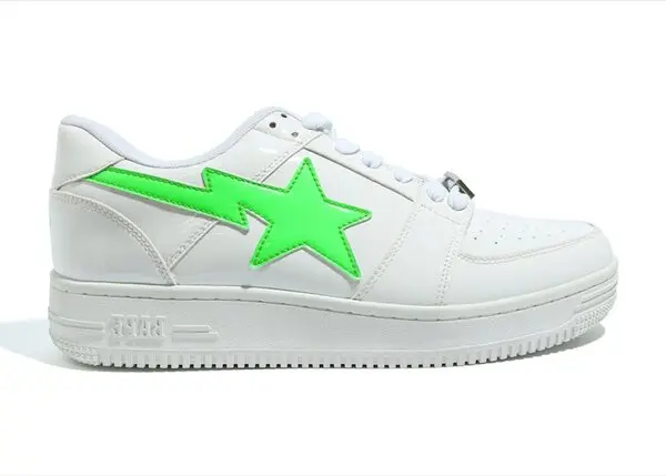 BAPE A Bathing Ape Sta Low The Weeknd Xo Sneakers - Black/volt