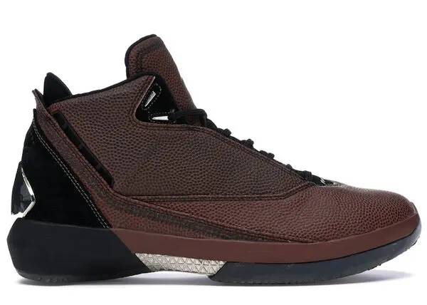 JORDAN 22 Og Basketball Leatherin Sneakers - Black