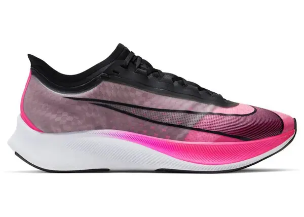 Nike Zoom Fly 3 Sneakers - Pink Blast/atmosphere Grey/white
