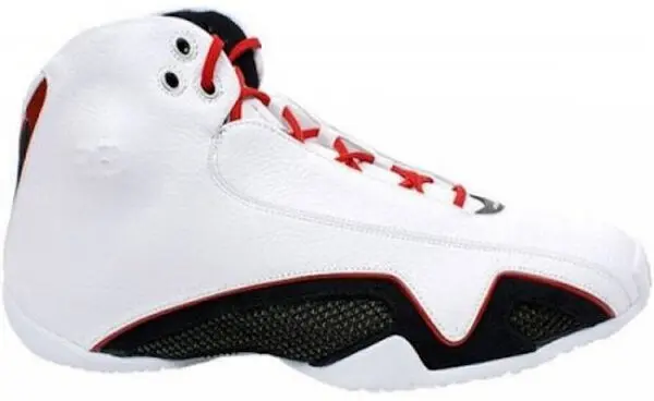 JORDAN 21 Sneakers - White/varsity Red/metallic Silver