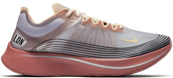 Nike Zoom Fly London Sneakers - Wolf Grey/desert Ore/metallic Gold