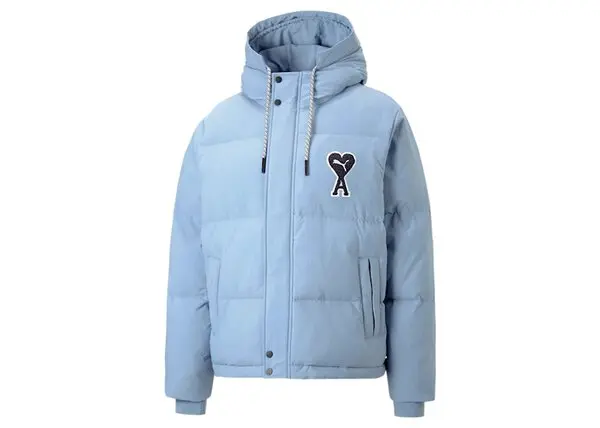 PUMA X Ami Padded Jacket - Faded Denim