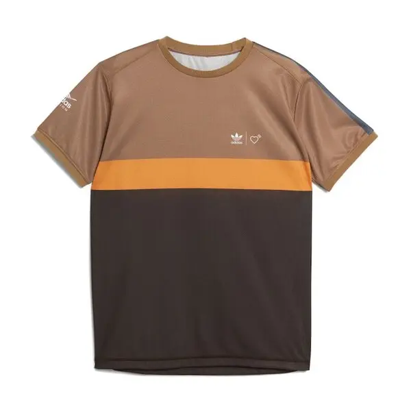 Adidas X Human Made Graphic Tee Shirt - Brown