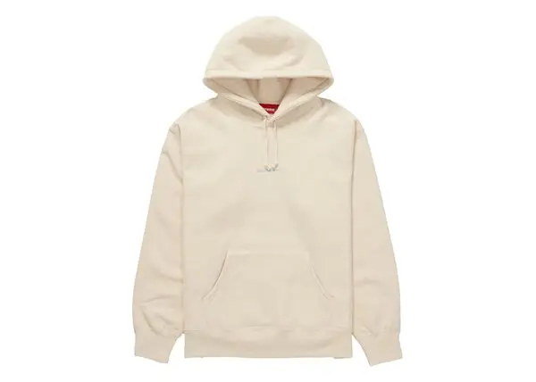 Supreme Number One Hooded Sweatshirt - Natural