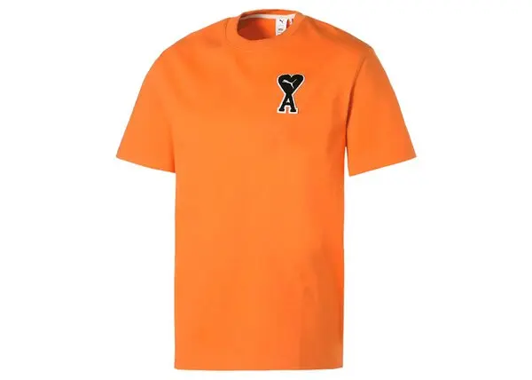 PUMA Graphic Tee Shirt - Jaffa Orange