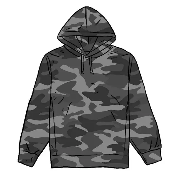 Supreme Overdyed Hooded Sweatshirt