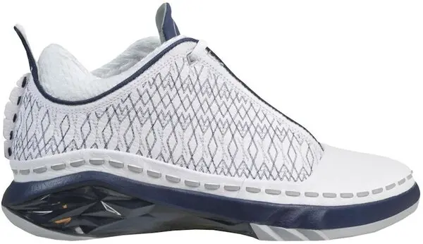 JORDAN 23 Low Top Sneakers - White/midnight Navy Blue/silver