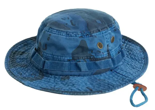 Supreme Overdyed Camo Boonie - Blue