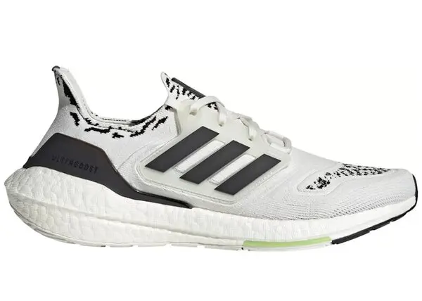 Adidas Ultra Boost 22 Zebra Nondyed - Non Dyed/core Black/almost Lime