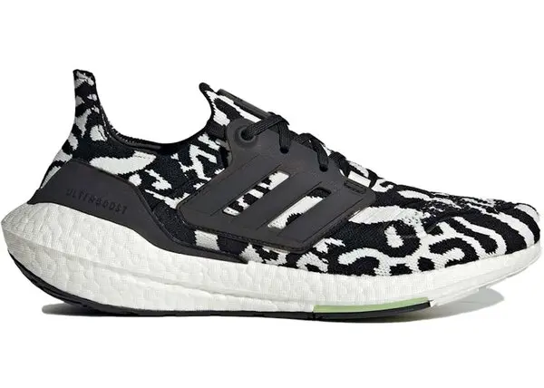 Adidas Ultra Boost 22 Sneakers - Core Black/almost Lime