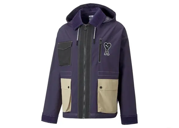PUMA Woven Jacket - Deep Plum
