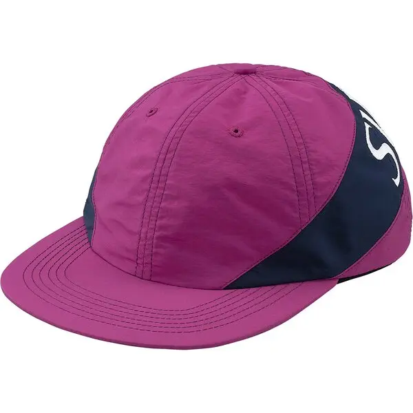 Supreme Nylon Arc 6-panel Cap - Magenta