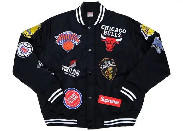 Supreme Nike Nba Teams Warm Up Jacket