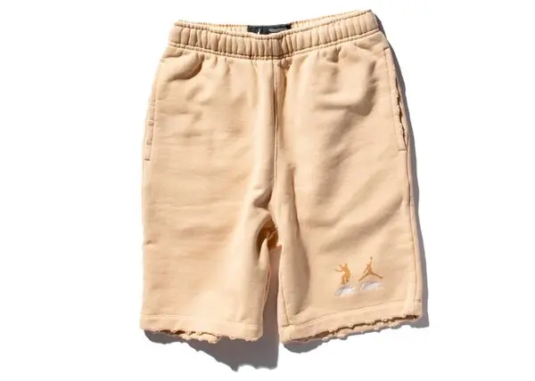 JORDAN Union J Flc Short - White Onyx