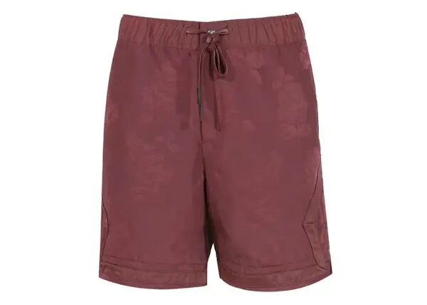 JORDAN X A Ma Maniere Jacquard Shorts - Burgundy
