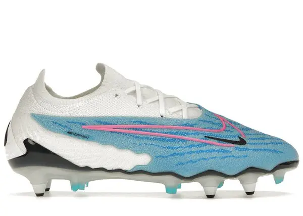 Nike Gripknit Phantom Gx Elite Sgpro Anticlog Traction Blast Pack - Baltic Blue/white/laser Blue