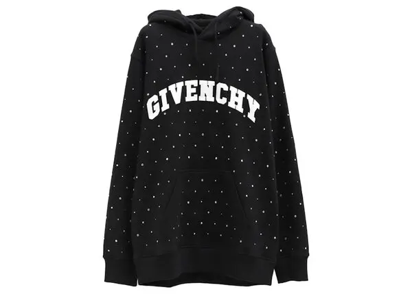 Givenchy Logo Strass Hoodie