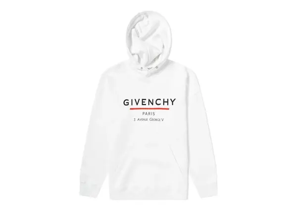 Givenchy Address Hoodie - White