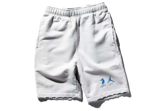 JORDAN Union Fleece Shorts - Photon Dust