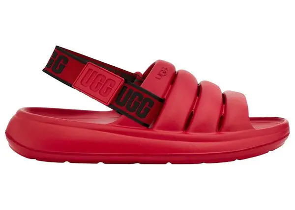 UGG Sport Yeah Slide - Samba Red