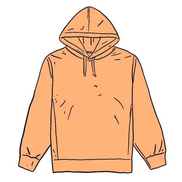 Supreme Overdyed Hooded Sweatshirt