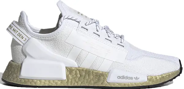 Adidas Nmd V2 Sneakers - Cloud White/gold Metallic