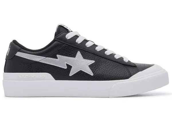BAPE Mad Sta Sneakers - Black/silver/white