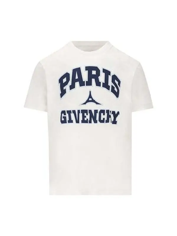 Givenchy Paris Logo Oversize T-shirt - White