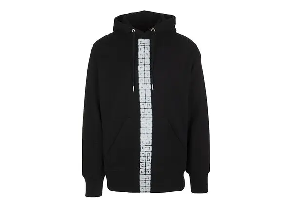 Givenchy 4g Graffiti Stripes Effect Hoodie