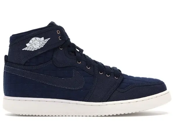 JORDAN 1 Retro Ajko High-top Sneakers - Obsidian/white/metallic Red Bronze