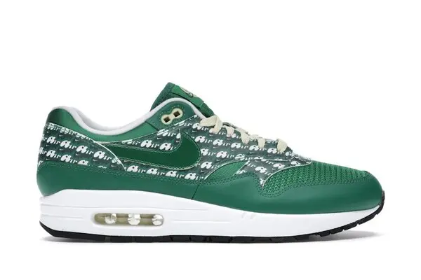 Nike Air Max 1 Limeade Sneakers - Pine Green/true White