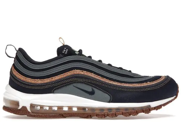 Nike Air Max 97 Cork Sneakers - Hasta/obsidian/thunder Blue