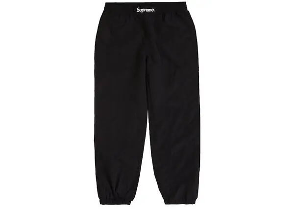 Supreme Paneled Warm Up Pant - Black
