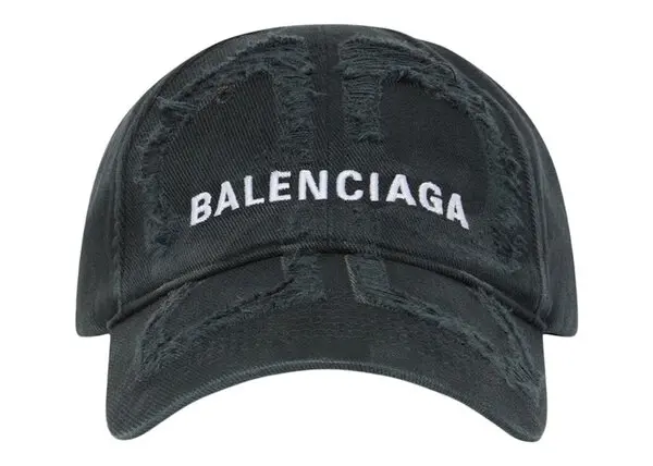 Balenciaga Bb Laser Destroyed Cap